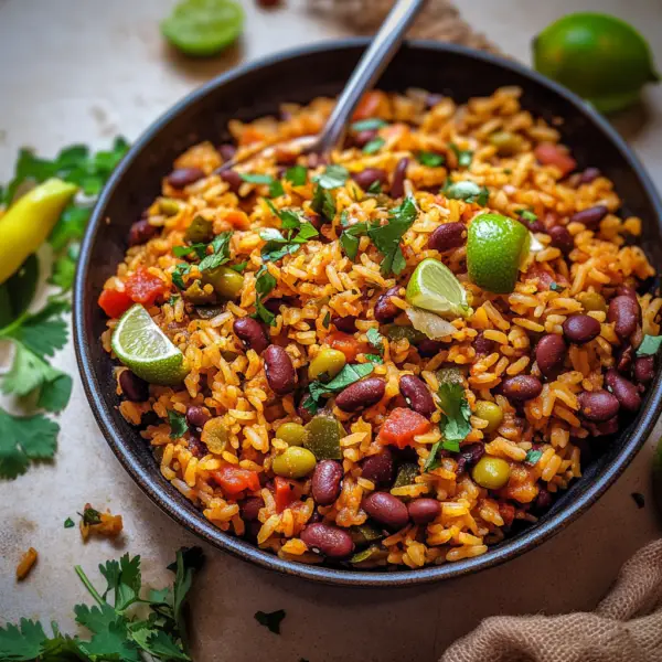 Spanish Rice and Beans - Whisked Recipe