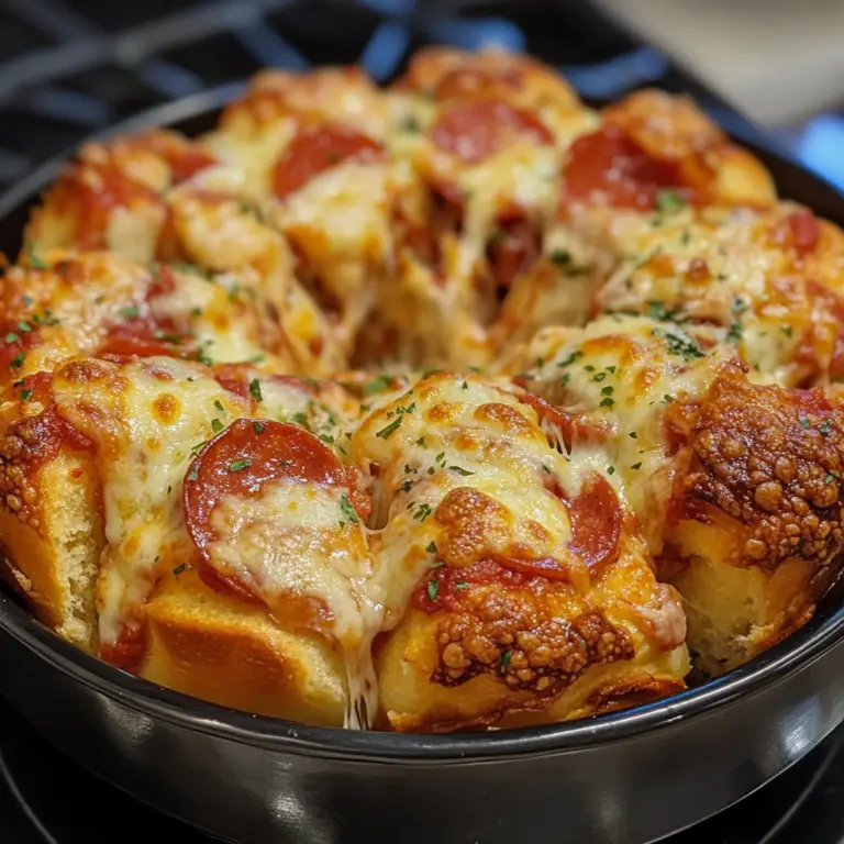 Pull Apart Pizza Bread - Whisked Recipe