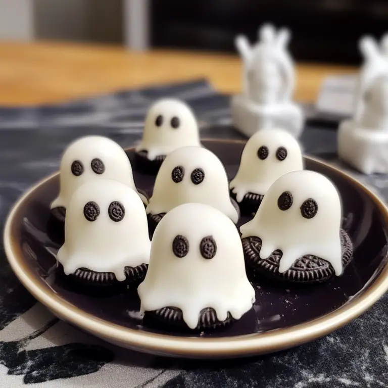 Ghost Oreo Balls - Whisked Recipe