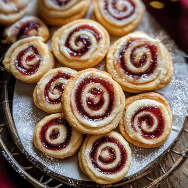 Cream Cheese Jam Pinwheel Cookies - Whisked Recipe