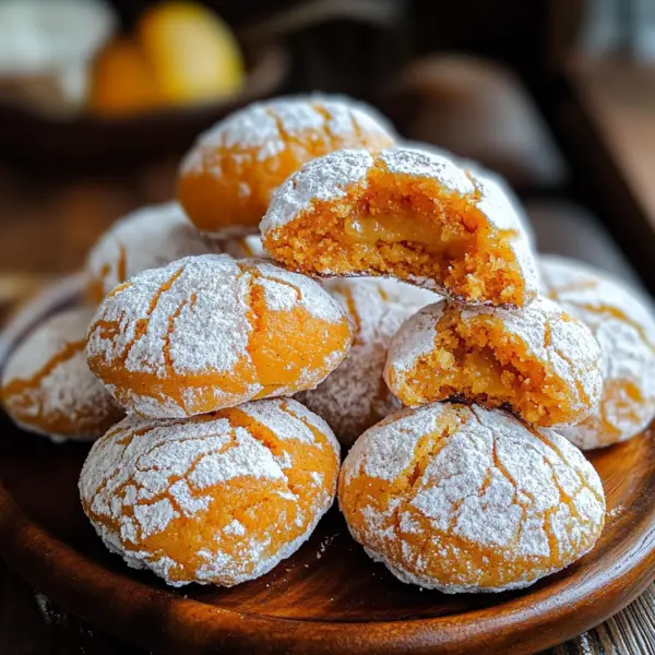 Thai Tea Mochi Crinkle Cookies - Whisked Recipe