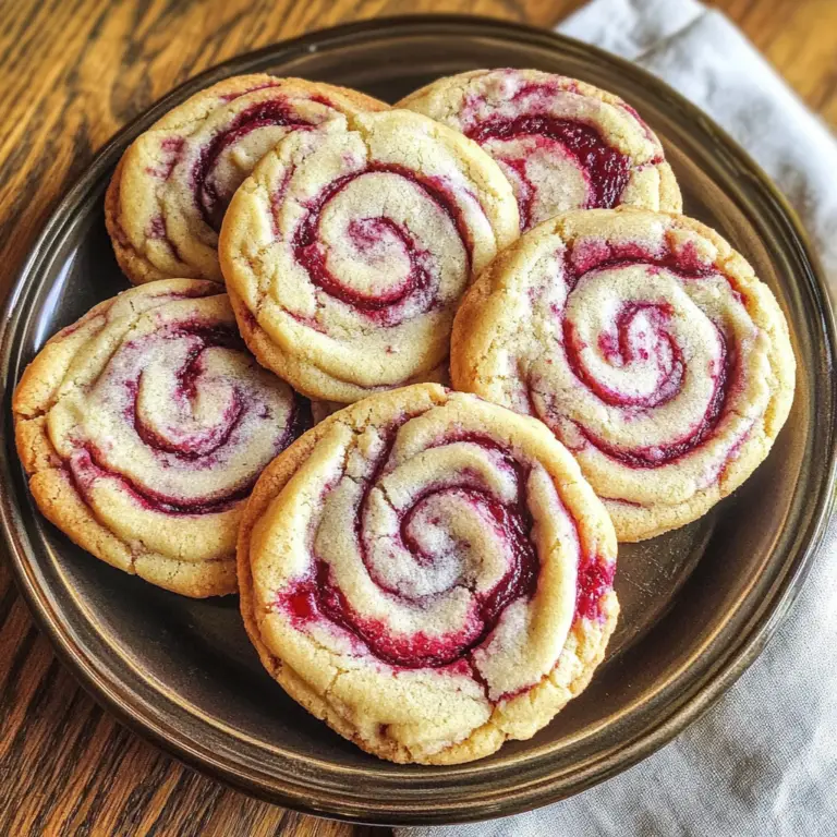 Raspberry Swirl Cookies - Whisked Recipe