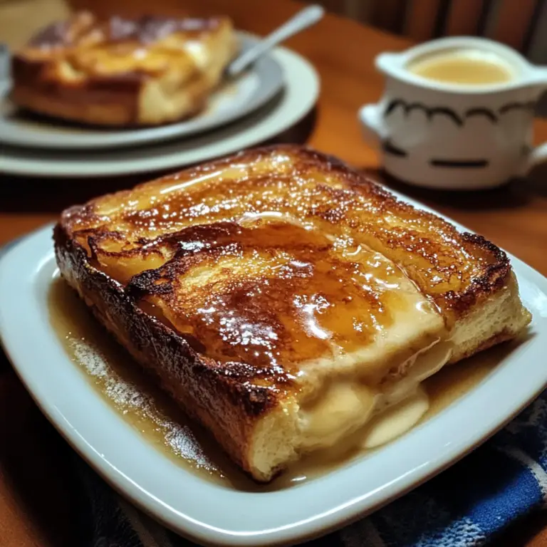 Overnight Crème Brûlée French Toast - Whisked Recipe