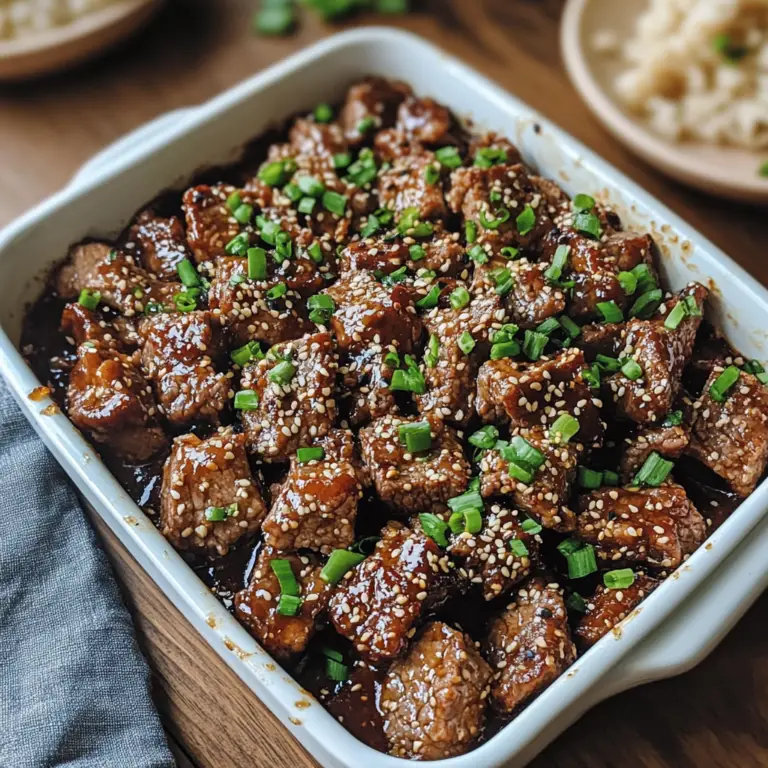 Sesame Beef - Whisked Recipe