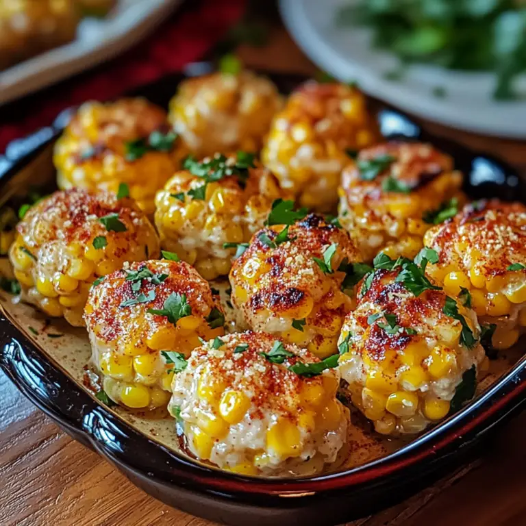 Spicy Mexican Corn Bites - Whisked Recipe
